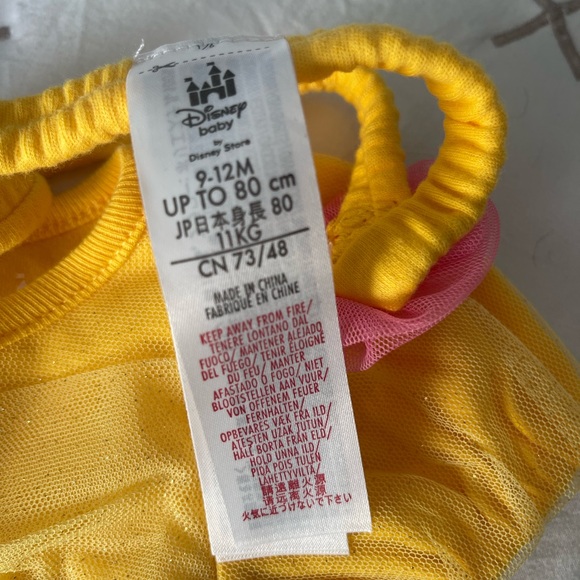 Disney | Dresses | Disney Girls Yellow Dress | Poshmark